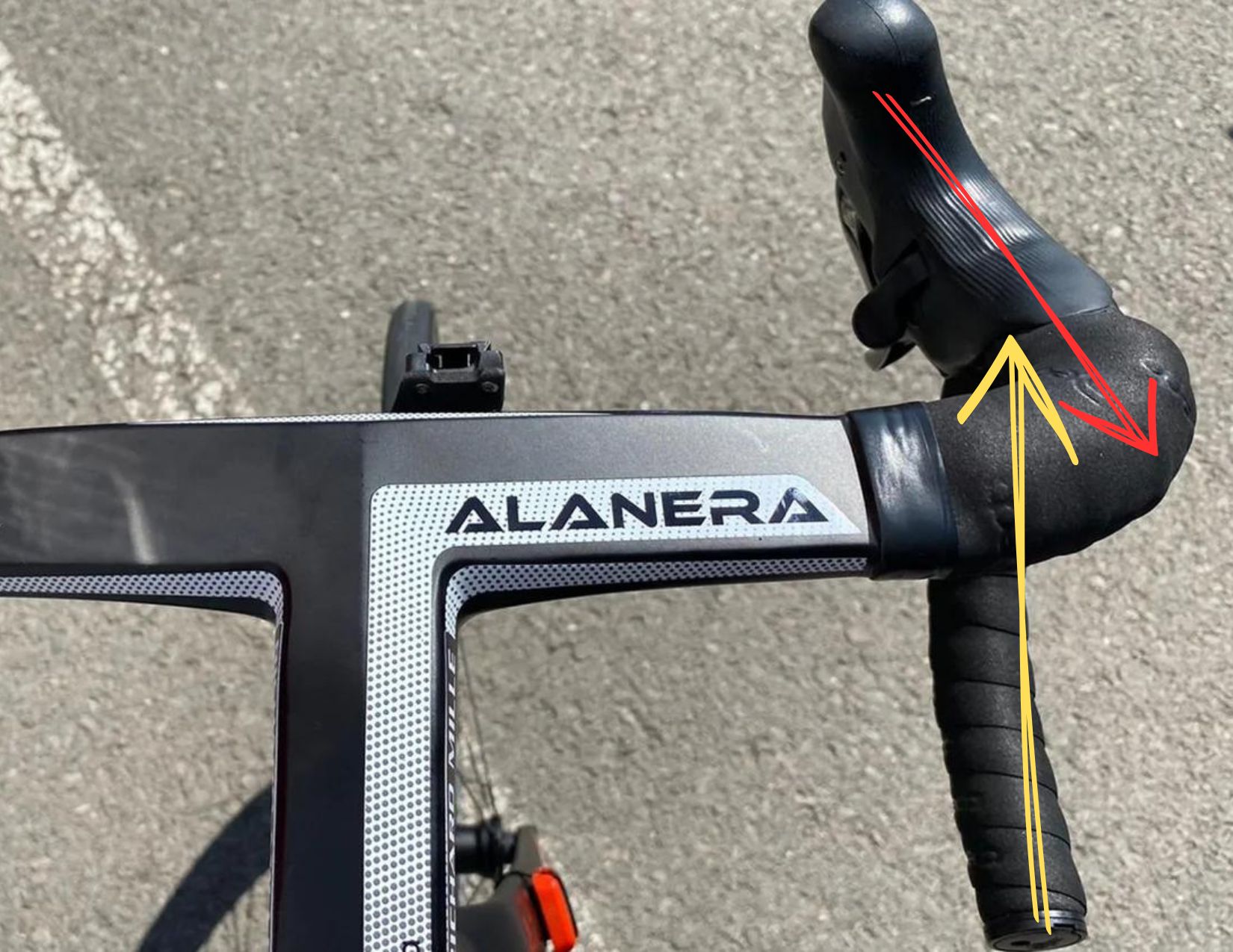 Turned in Levers Vs Flared Handlebars – AC Performance Bike Fit